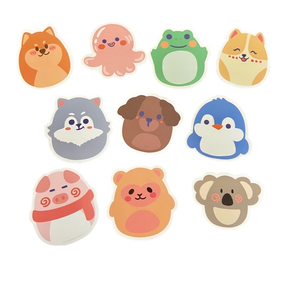Squishmallows | Design | Squishmallows Piece Sticker Bundle | Poshmark